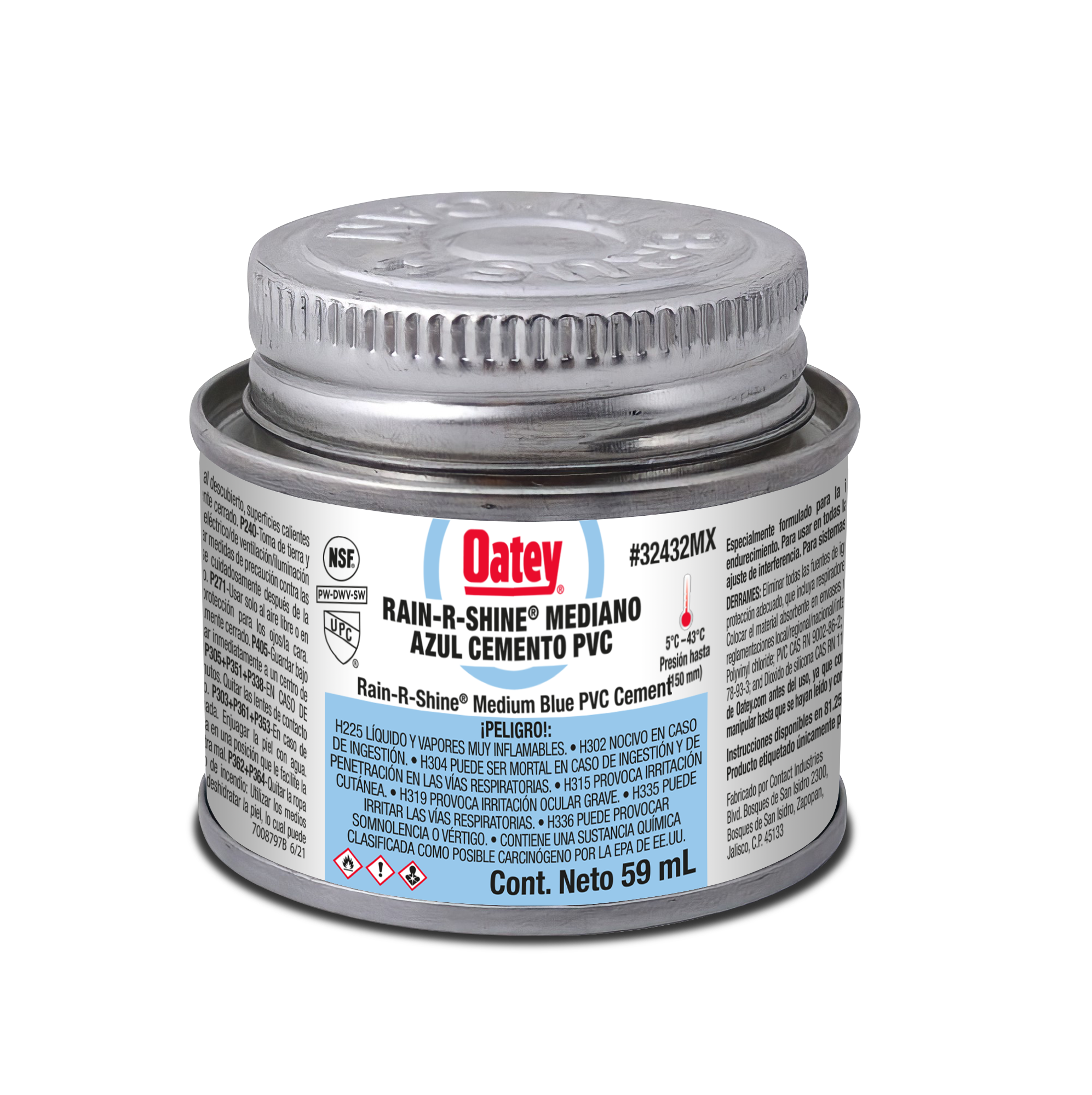 Mediano Azul Cemento para PVC RAIN-R-SHINE (Alta Humedad) – Grupo IASA ...