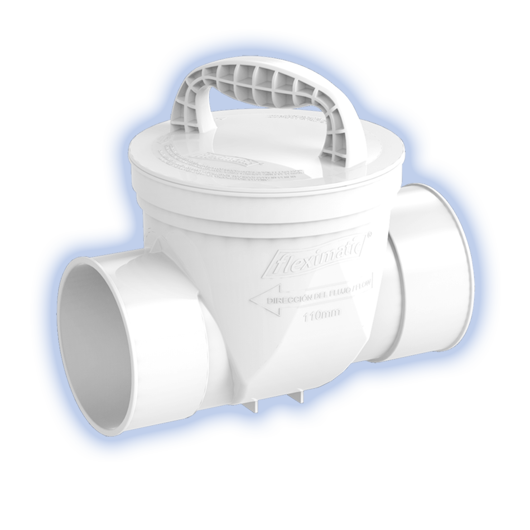 Válvula cople anti-retorno de 4″ de ABS 2644 – Grupo IASA Mayoristas